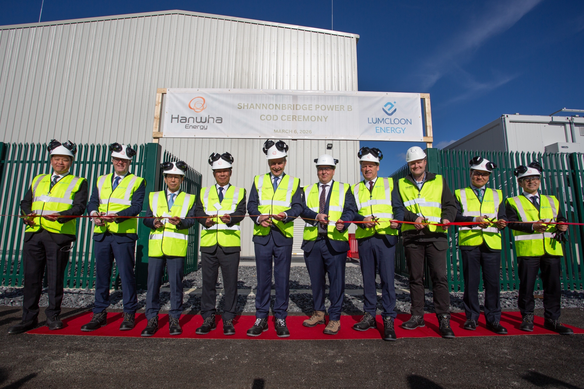 Ireland's first hybridised grid-stabilisation system opened by ...