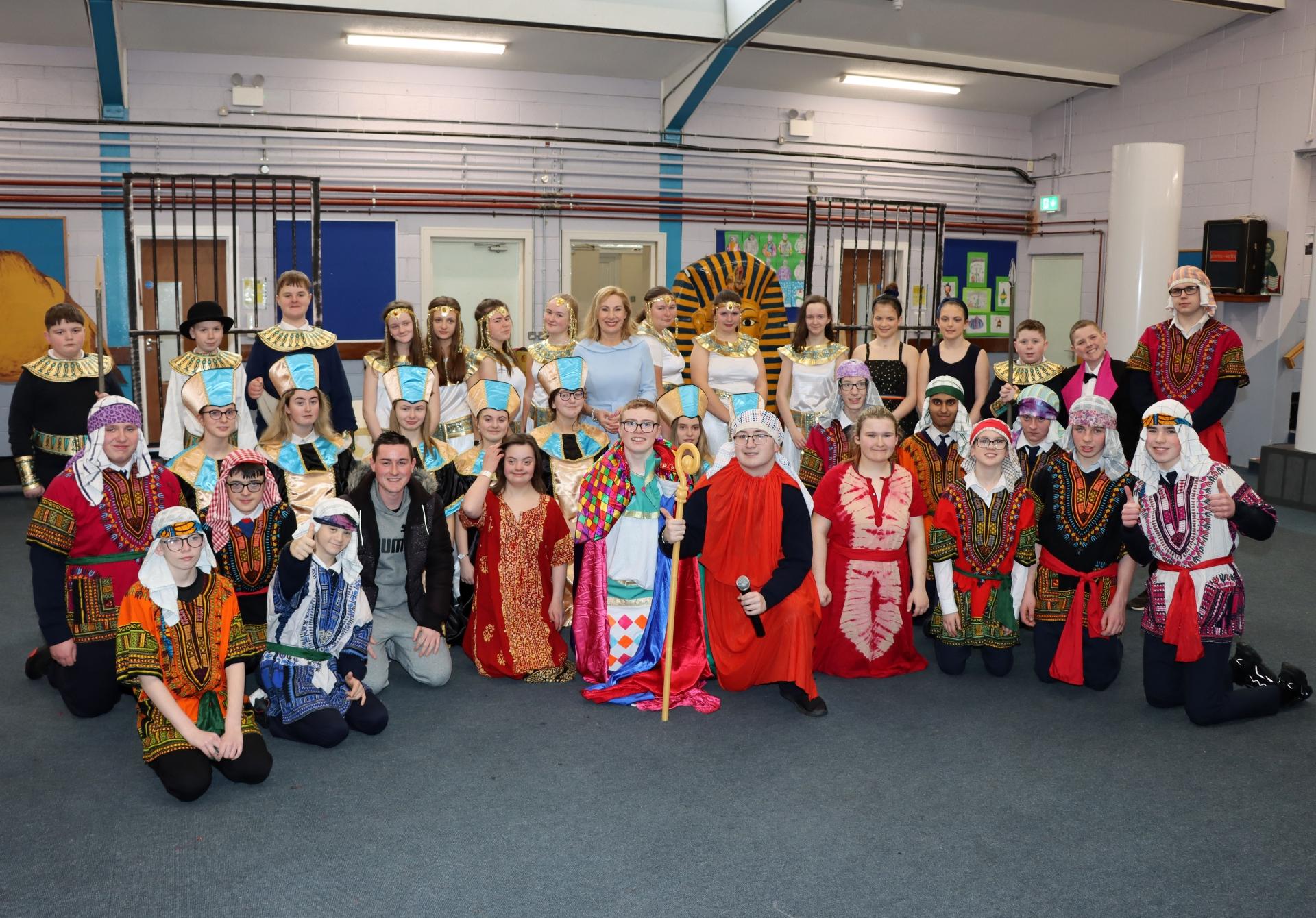 In Pictures: Minister embraces feedback on visit to special school in ...