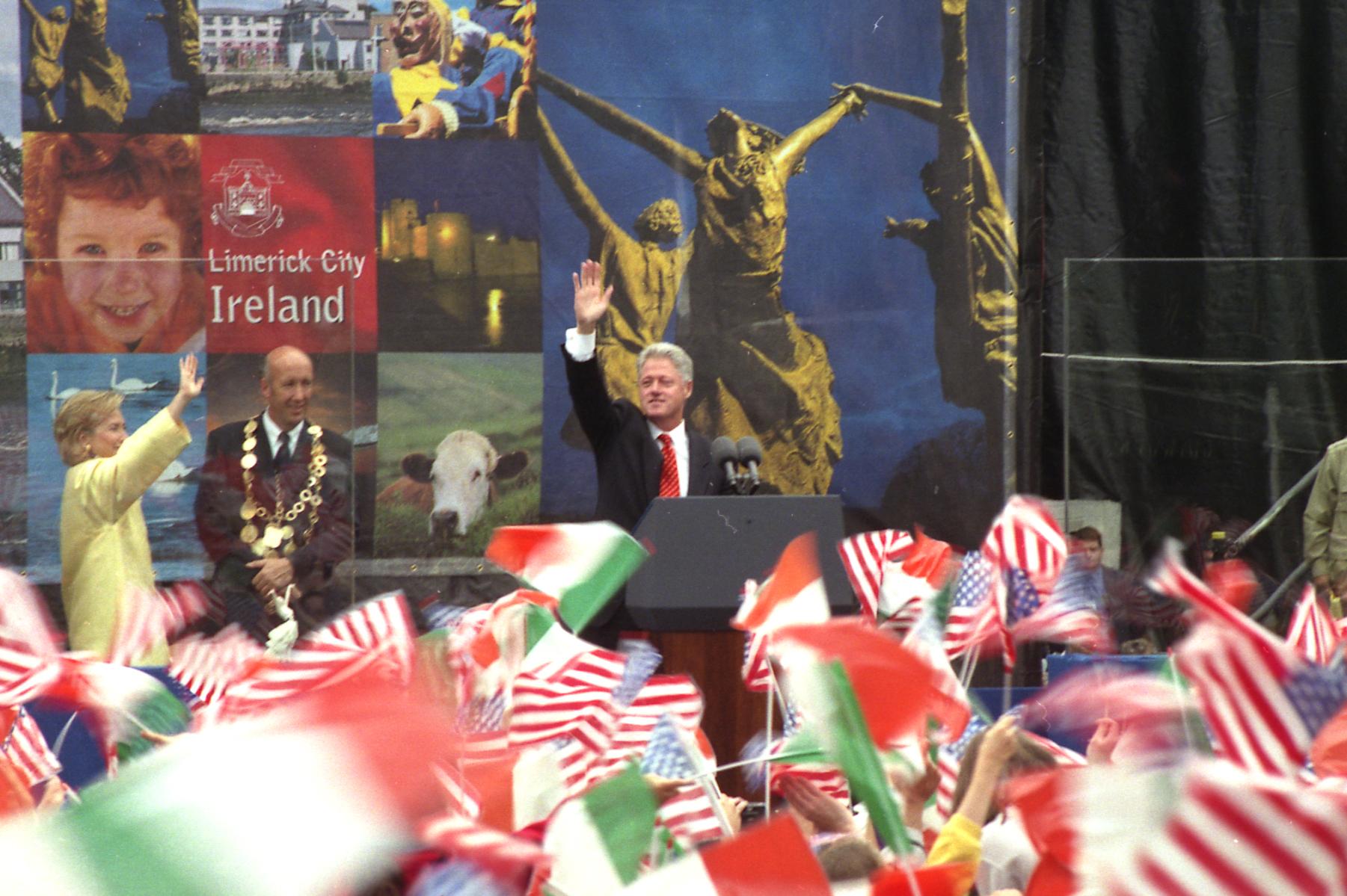 Flashback: 25 pictures from President Clinton's visit to Limerick 25 ...