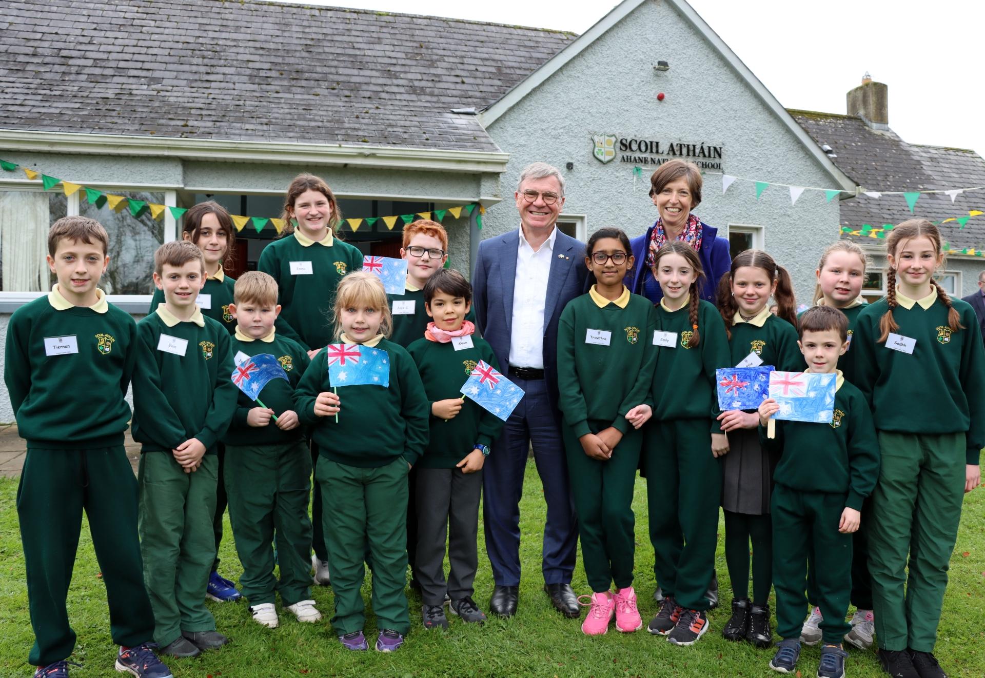 In Pictures: Special visitor for one of Limerick's oldest school's ...