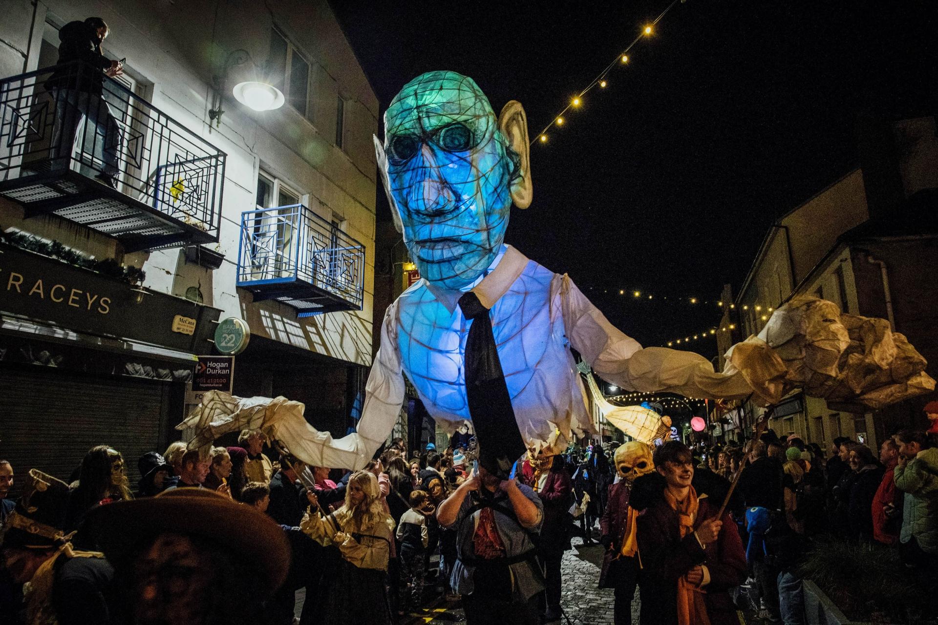 PICTURES: Limerick streets thronged for Lumen Theatre's spine-chilling ...