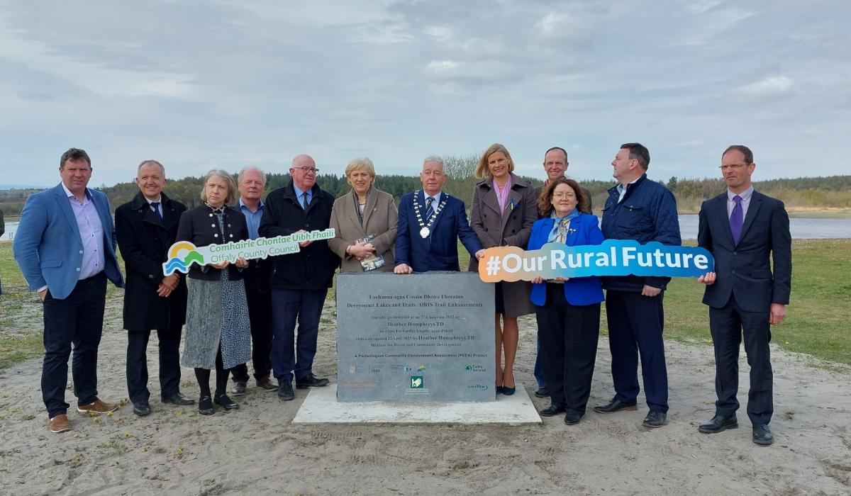 IN PICTURES: Minister opens 'wonderful' upgraded Laois Offaly lakes and ...