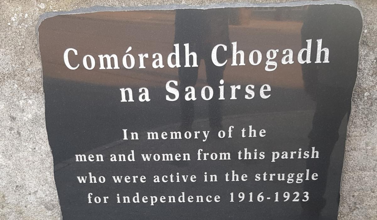 Dunkerrin Parish History Society unveil plaque in Moneygall - Ireland Live