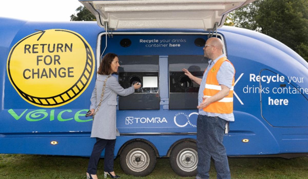 Check out the 'reverse vending machine' on Kilkenny's Parade this week ...