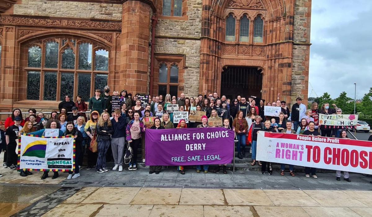 Pro-choice rallies take place in Derry in response to Roe v Wade ruling ...