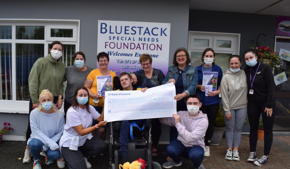 A special winner of Bluestack Special Needs Foundation's first jackpot ...