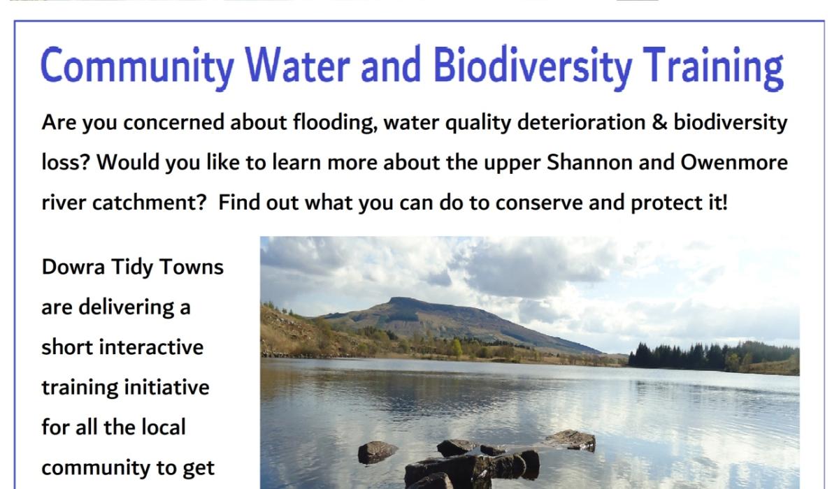 Dowra Community Water and Biodiversity Training - Ireland Live