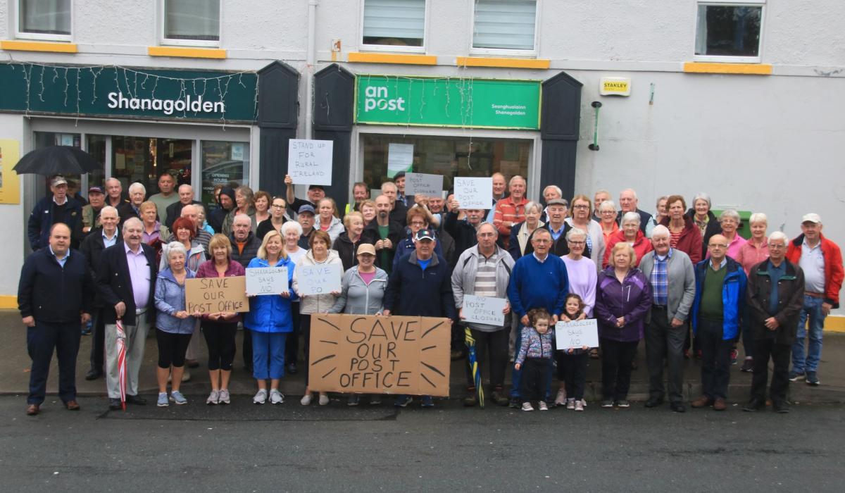 In Pictures: Protest in Limerick village as closure of local post ...