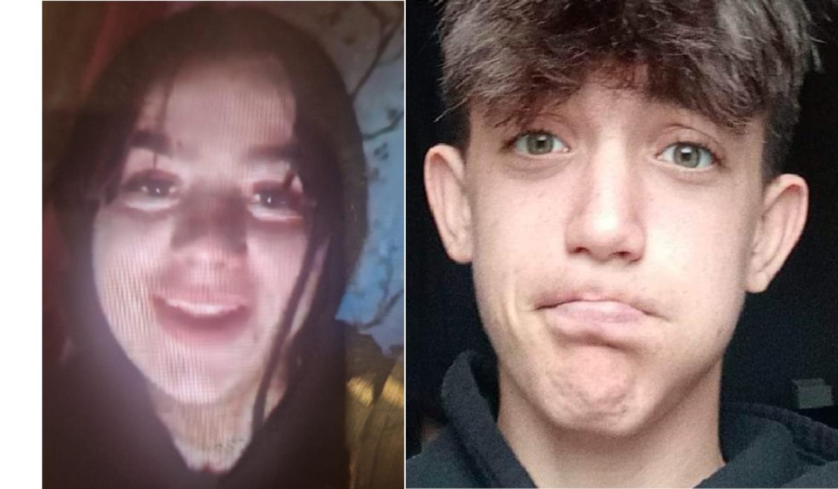 Gardai issue appeal for information on two teenagers missing in the Midlands - Ireland Live