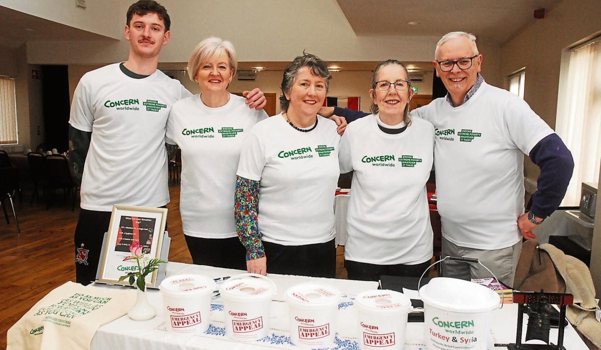 Concern operations co-ordinator from Leitrim Village assisting ...
