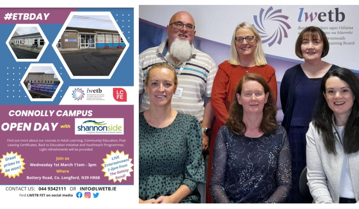 Open day to mark Longford and Westmeath Education and Training Board’s (LWETB) tenth anniversary ...