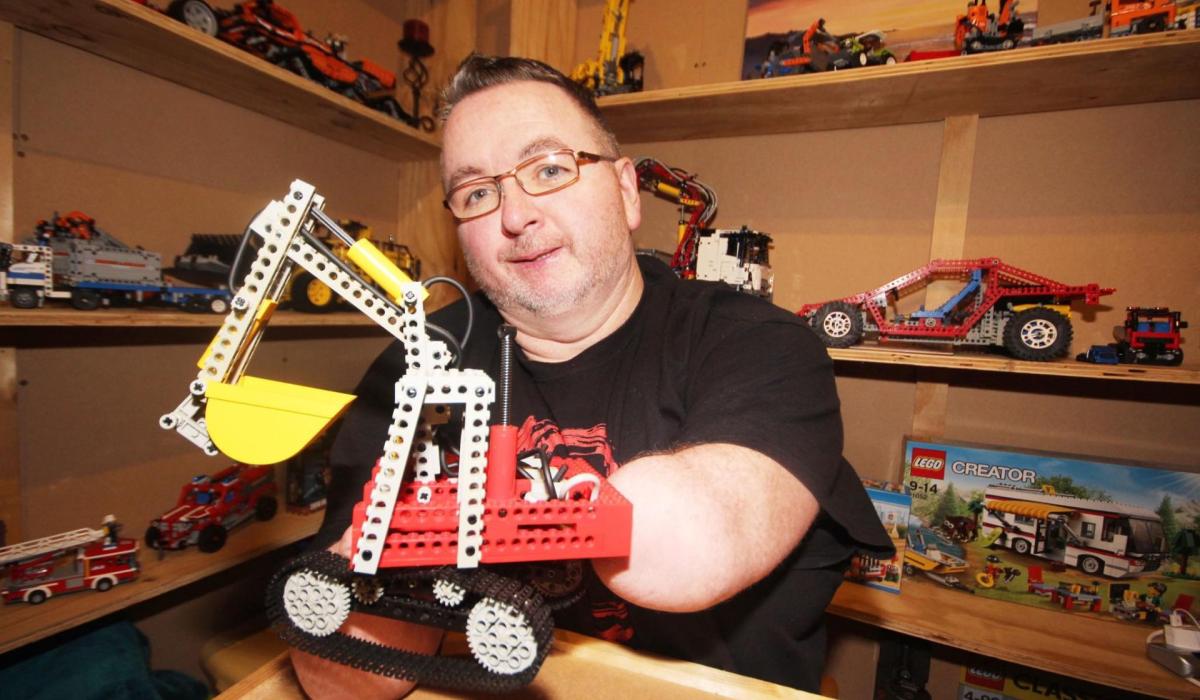 County Derry man born without hands inspiring others brick by brick ...