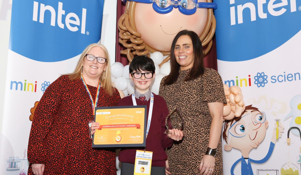 Kildare students scoop prize at the Intel Mini Scientist Grand Final ...