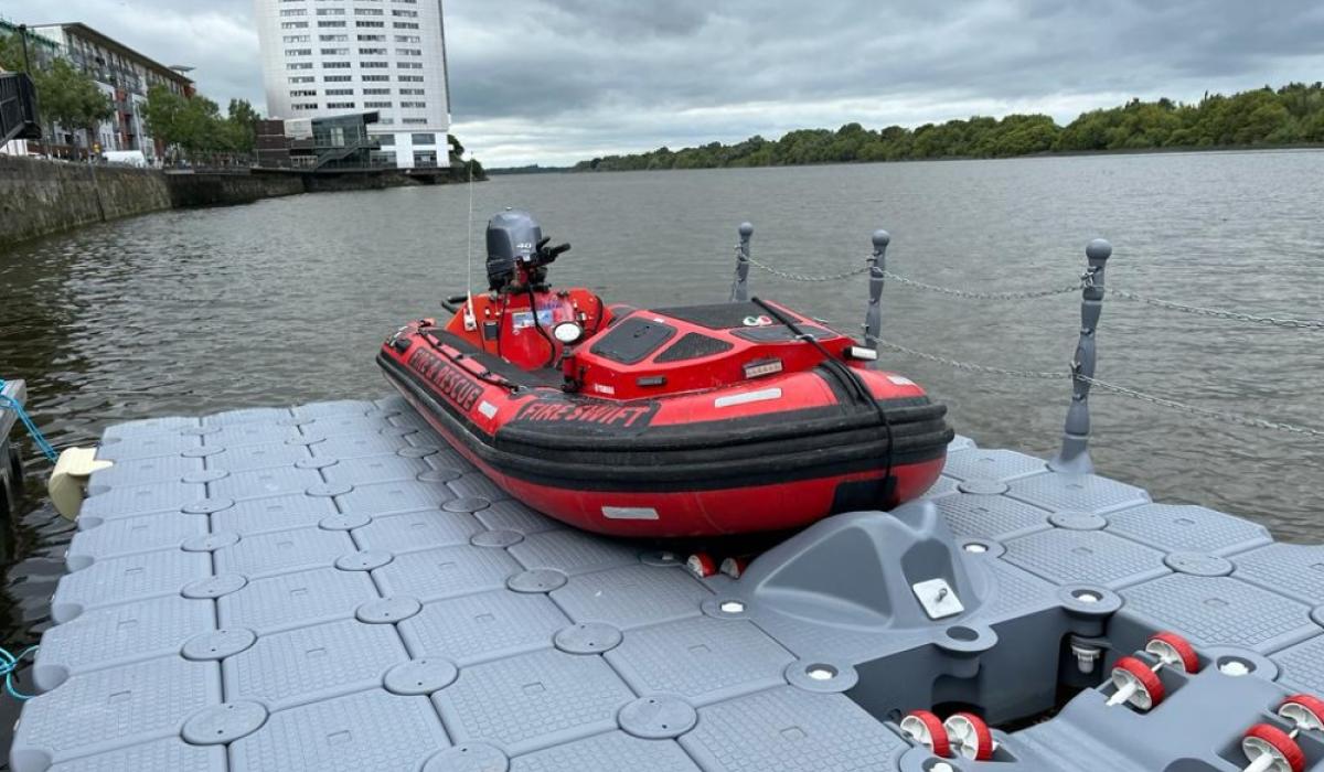 River rescue pontoon in Limerick city shortlisted for national award ...