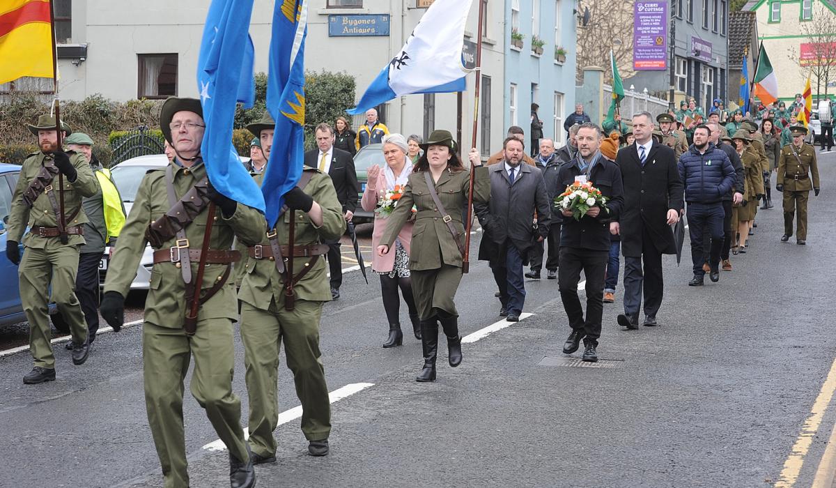 Thousands attend Easter Commemorations at Drumboe - Ireland Live
