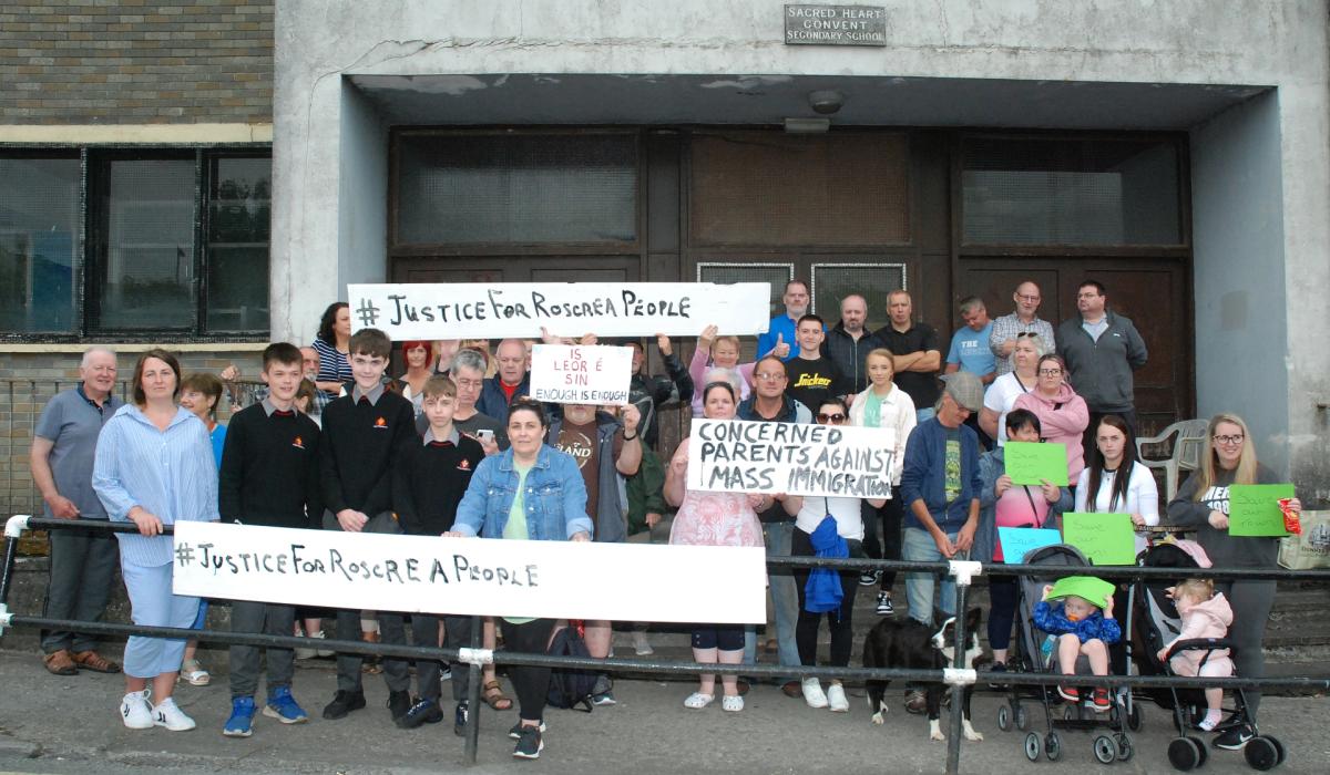 Protest in Roscrea over plans to accommodate refugees at local convent ...