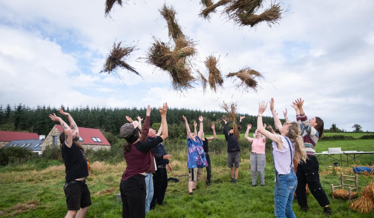 The Mummers' Join Harvest Meitheal took place last Sunday in Leitrim ...