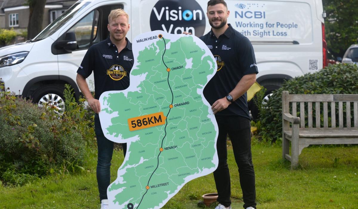 Peter Ryan is approaching Nenagh this evening on his run through ...