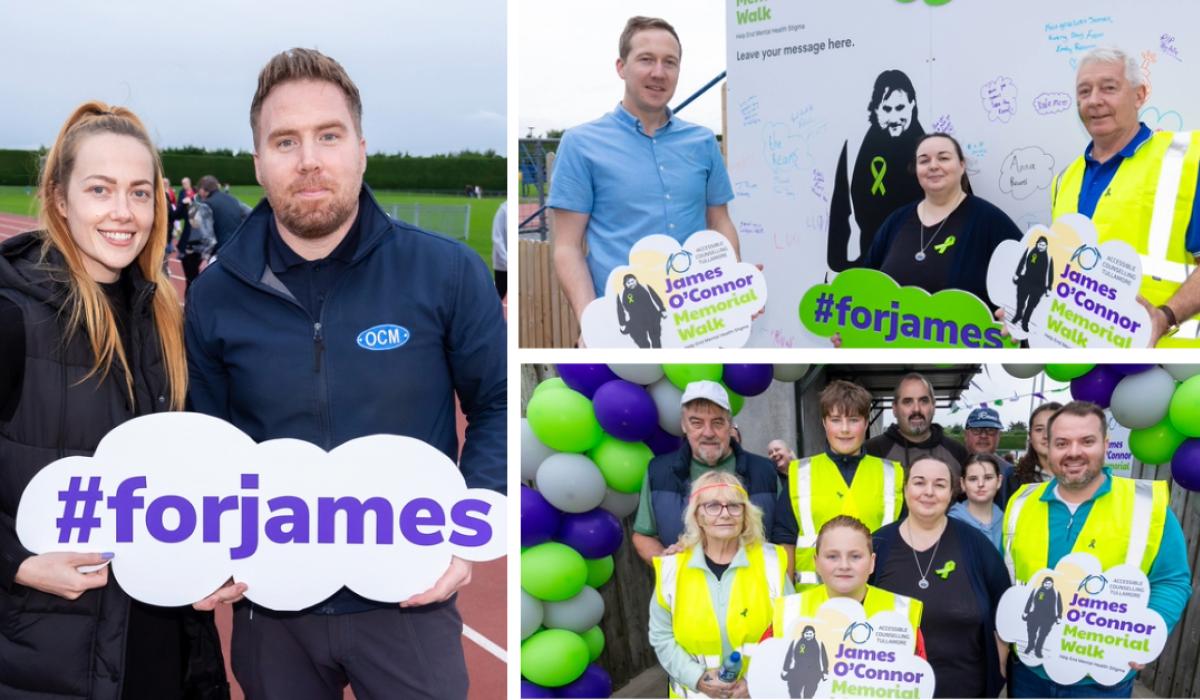 PICTURE SPECIAL: Community comes together to honour Tullamore man at ...