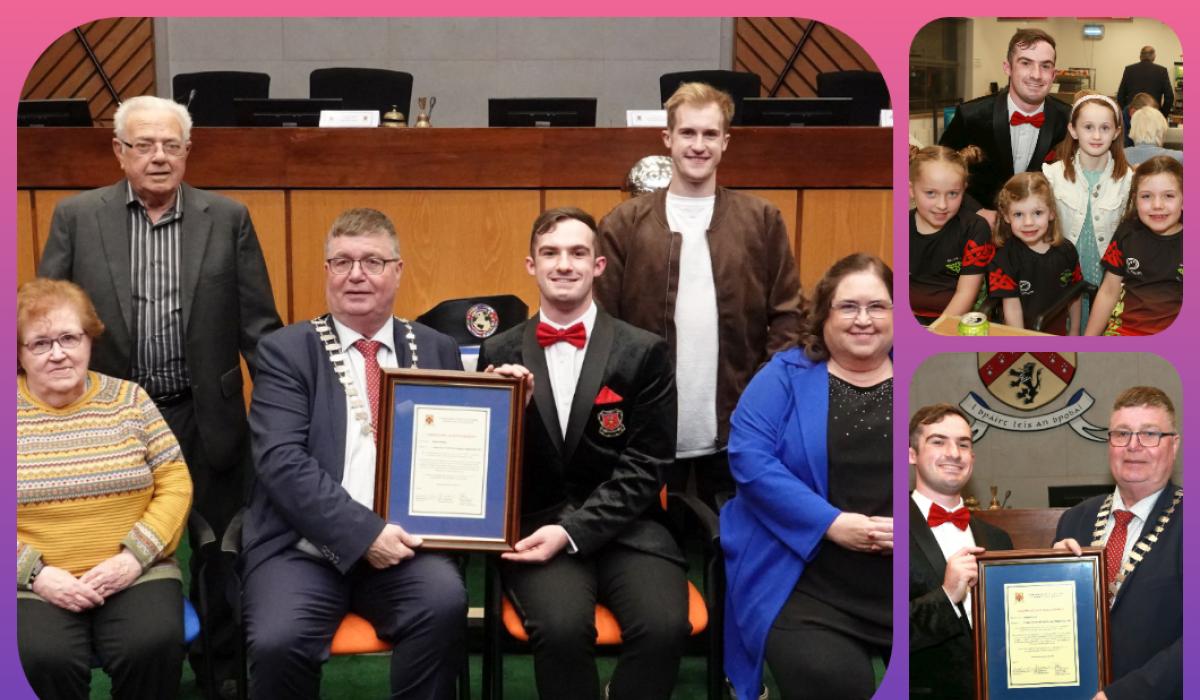 In PICTURES: Highest Laois honour for World Champion at Portlaoise ...