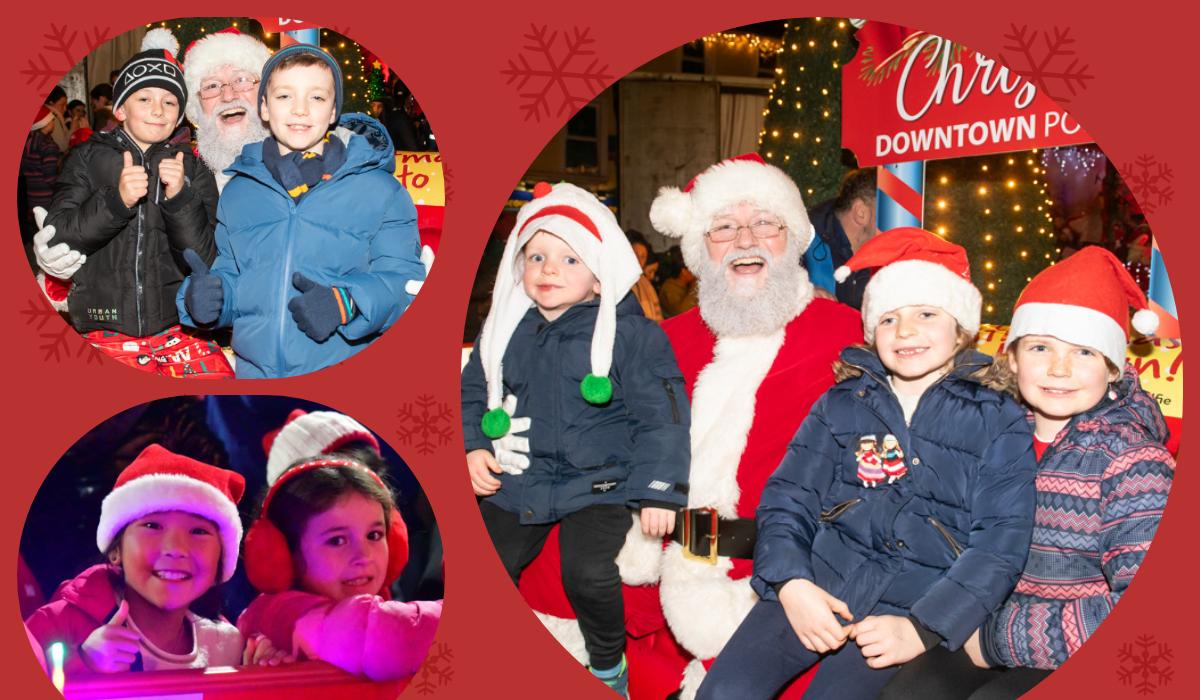 In PICTURES: Santa flies to Laois for Portlaoise Christmas light switch ...