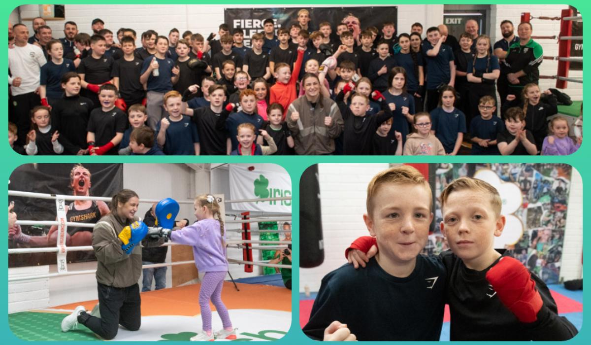 In PICTURES: World boxing champ Katie Taylor in Laois at Portlaoise ...