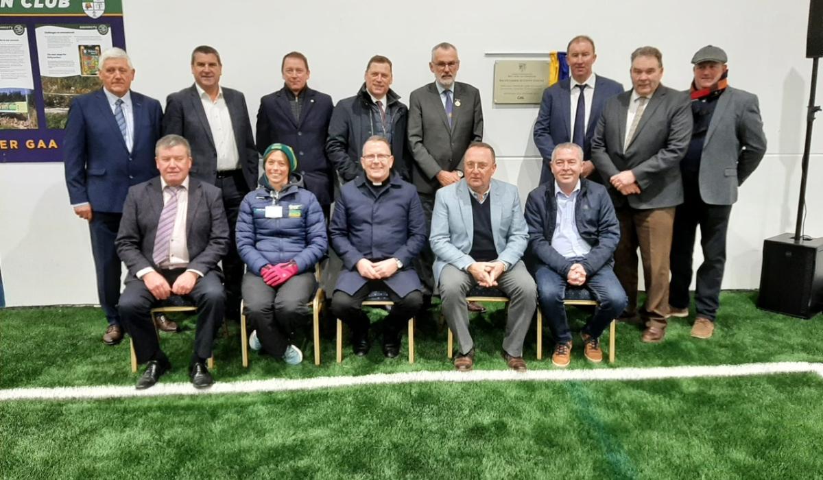 GAA president officially opens state of the art indoor activity centre ...