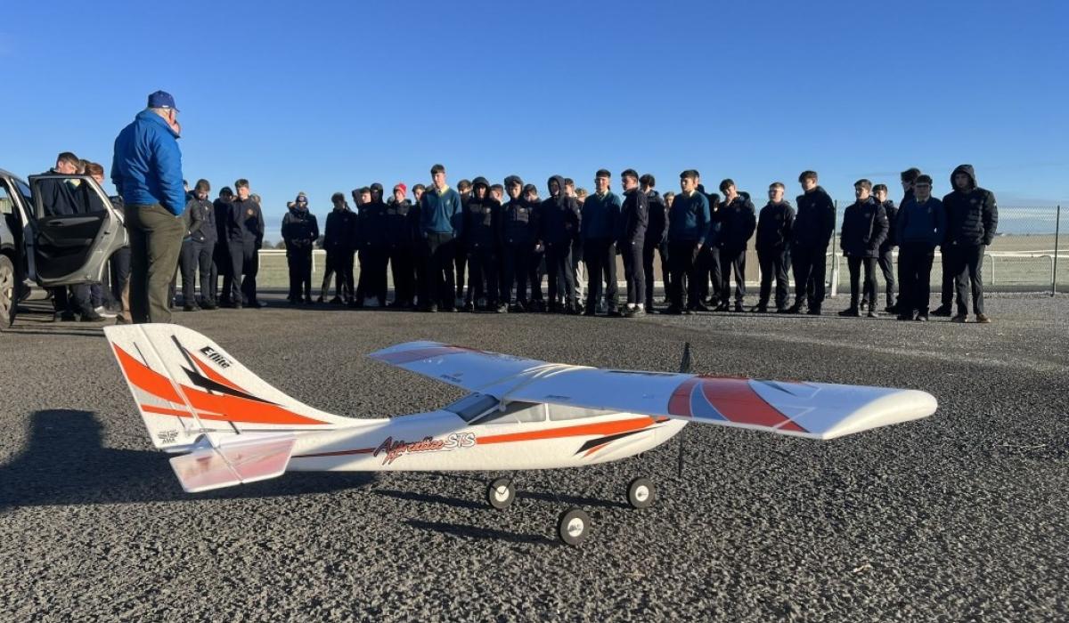 Tipperary students build a battery powered remote control airplane ...