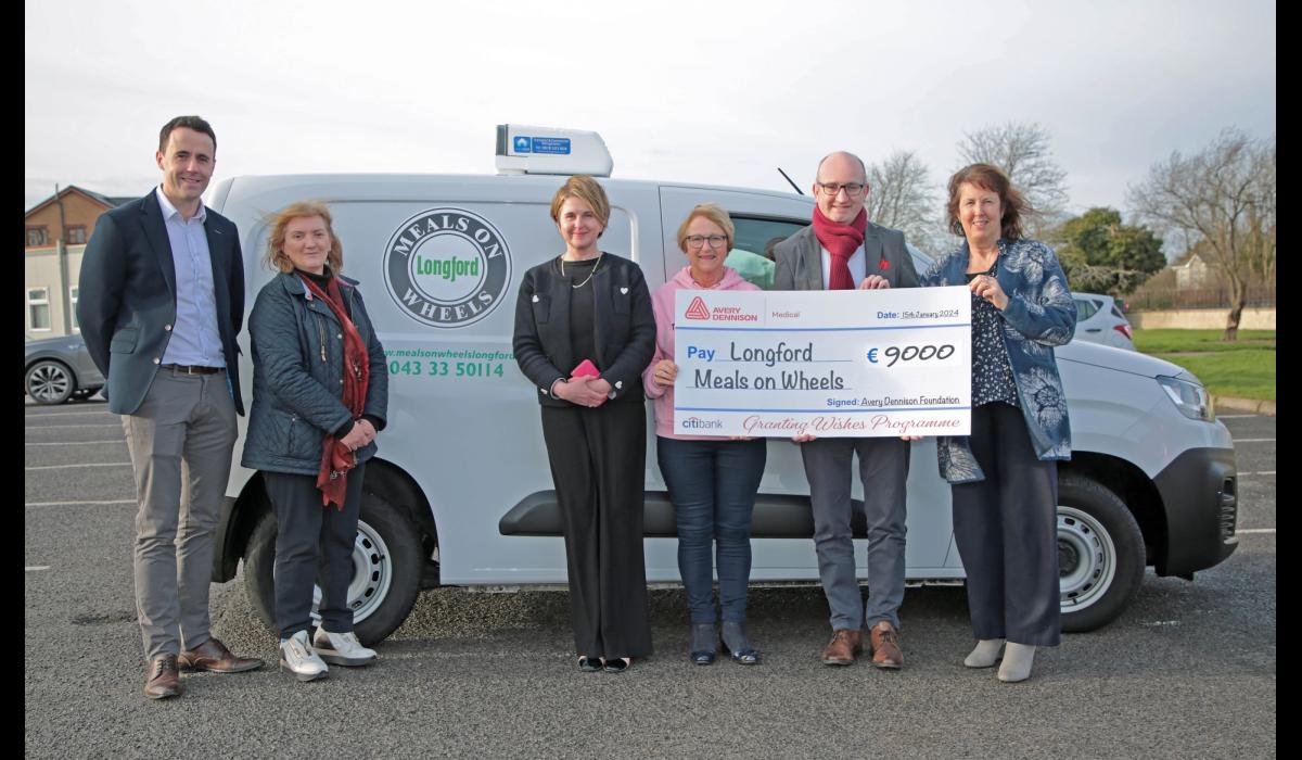 Avery Dennison Foundation donates €9,000 to Longford Meals on Wheels ...