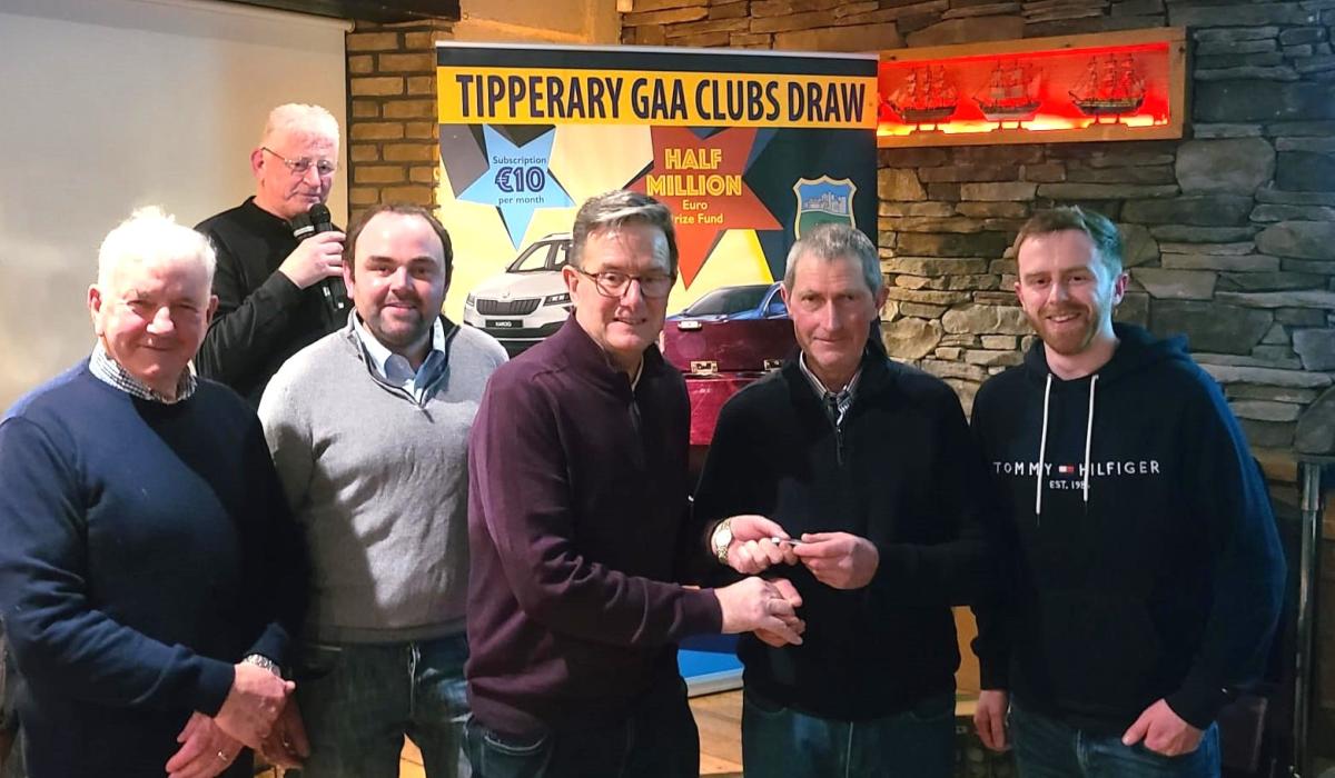 Tipperary GAA Clubs Draw winner Michael Hanly gets the keys to his ...