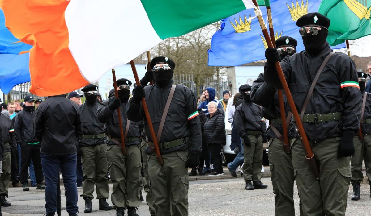 IN PICTURES: Dissident Republican Easter Monday Commemoration in Derry ...