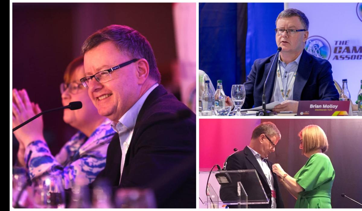 Longford native and new Camogie President Brian Molloy puts integration ...
