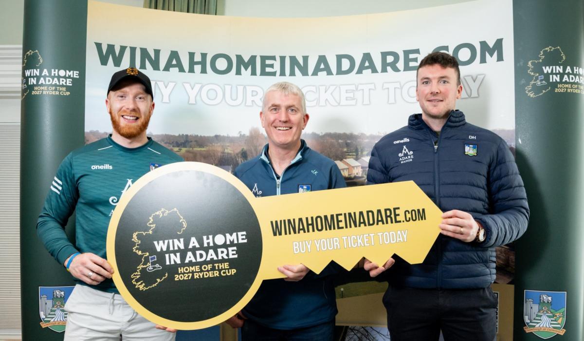 PICTURES: Limerick GAA launch fundraiser to win beautiful home in Adare ...