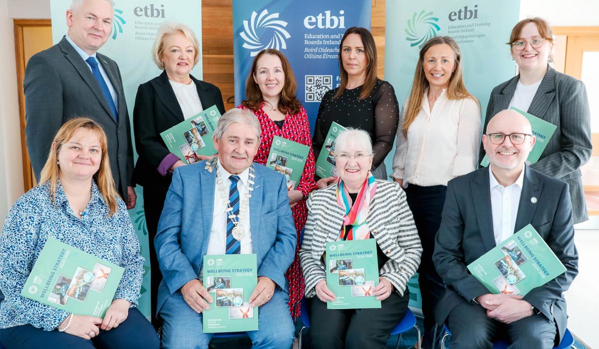 Education and Training Boards Ireland (ETBI) launch Workplace Wellbeing ...