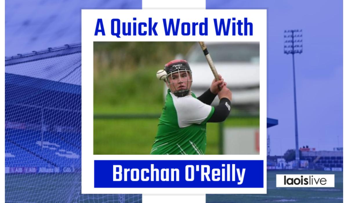 A Quick Word With Portlaoise GAA's Brochan O'Reilly - Ireland Live