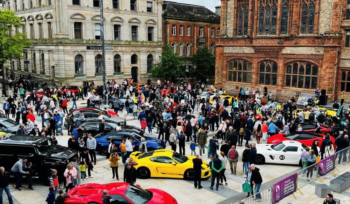 Supercar event set to race into Derry's Guildhall Square this weekend ...