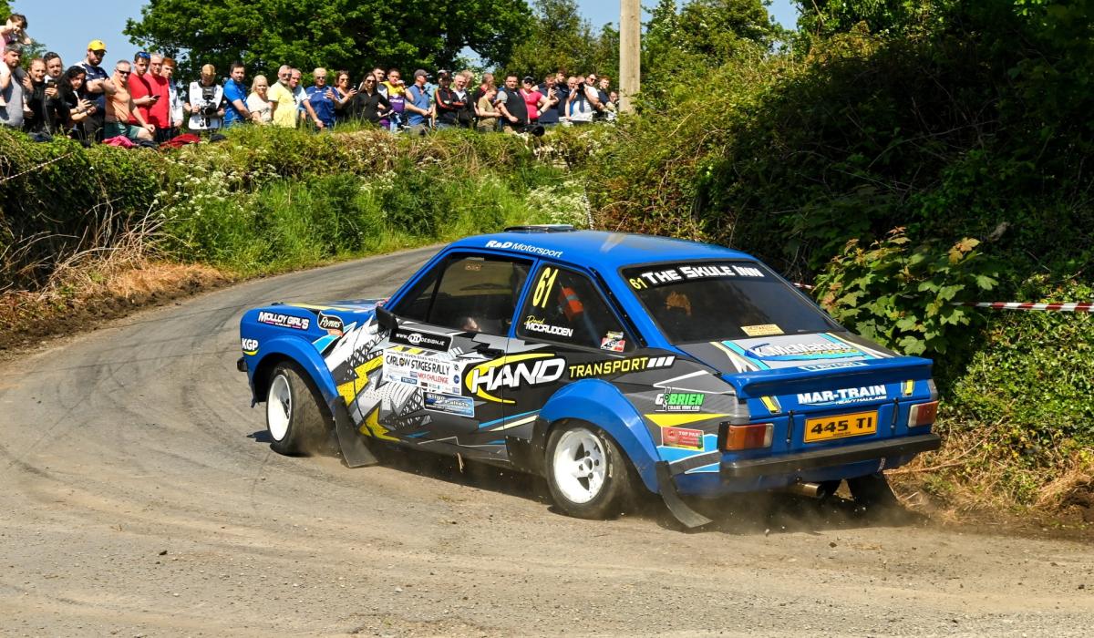 WATCH: Rally Car crashes out at the Carlow Stages Rally 2024 in Carlow ...