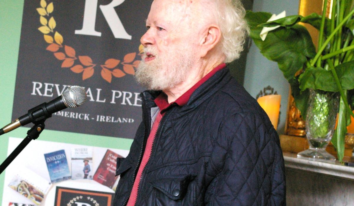 Limerick-based writer Ciaran O'Driscoll launches Booker-nominated ...