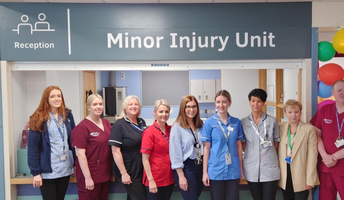 New Minor Injuries Unit officially opened at Altnagelvin Hospital ...