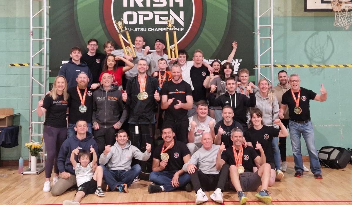 Rilion Gracie crowned top Irish Jiu Jitsu team - Ireland Live