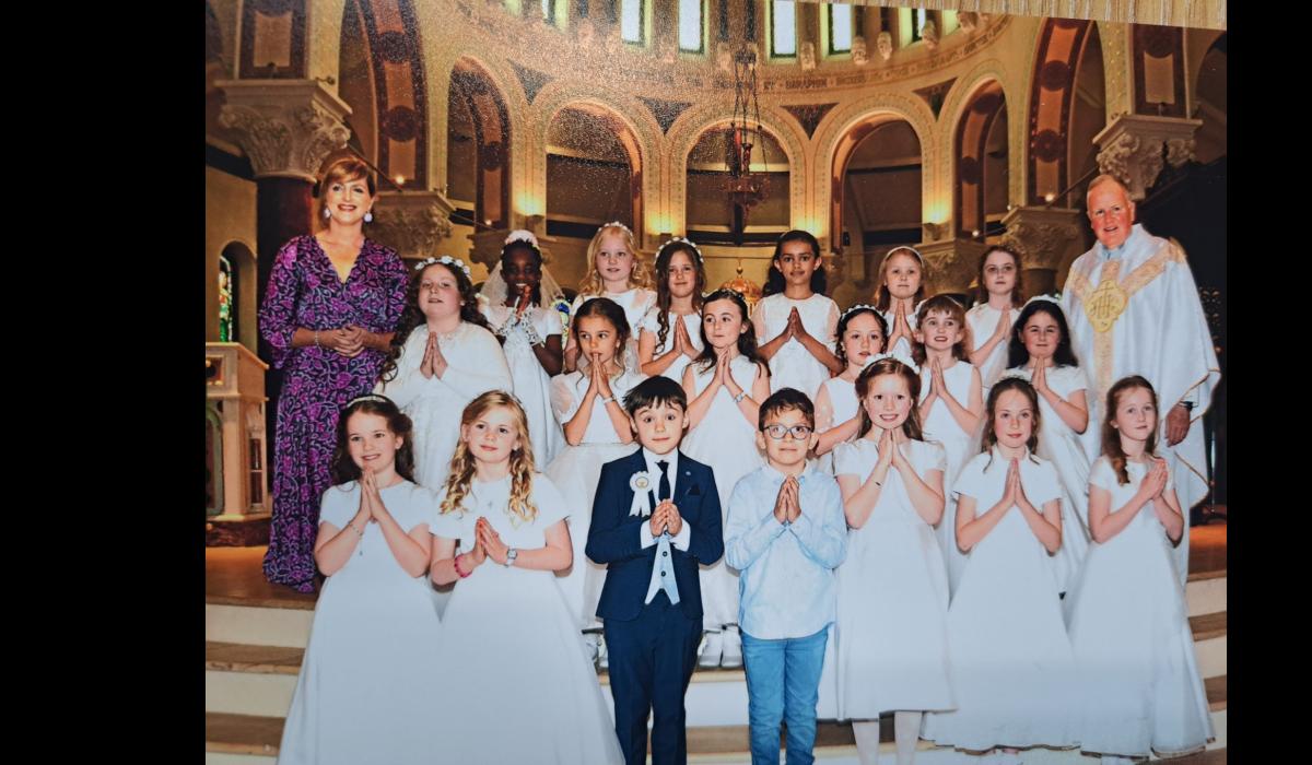 PICTURE: Thurles pupils celebrate their First Holy Communion - Ireland Live