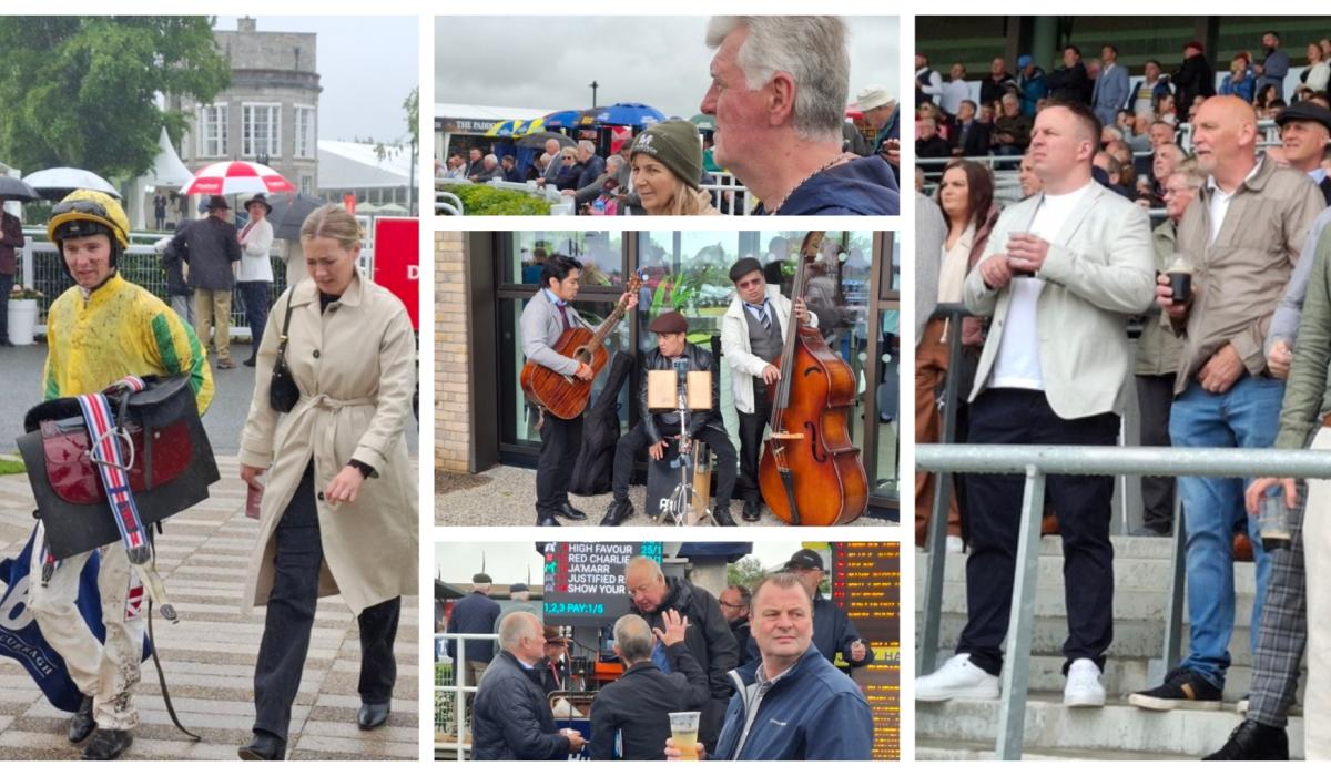 PICTURES: Crowds attend the Irish Derby Festival Day 2 as the rain ...