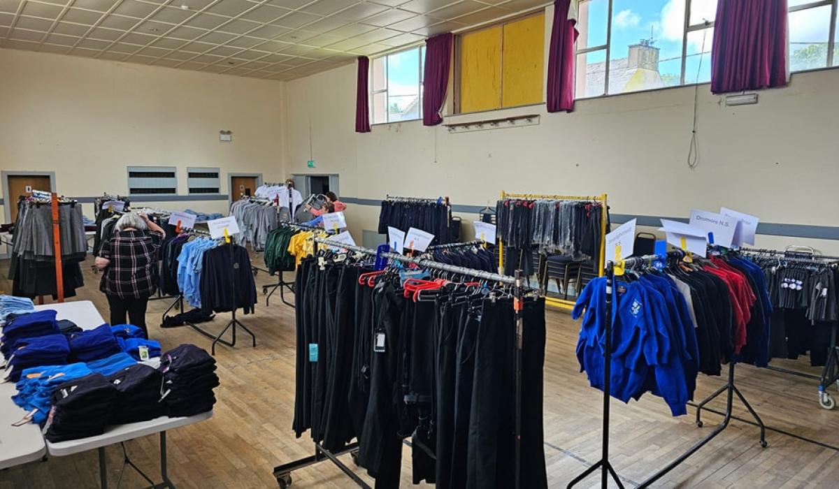 School Uniform Swap Shop opens at St Mary's Hall in Castlefin - Ireland ...