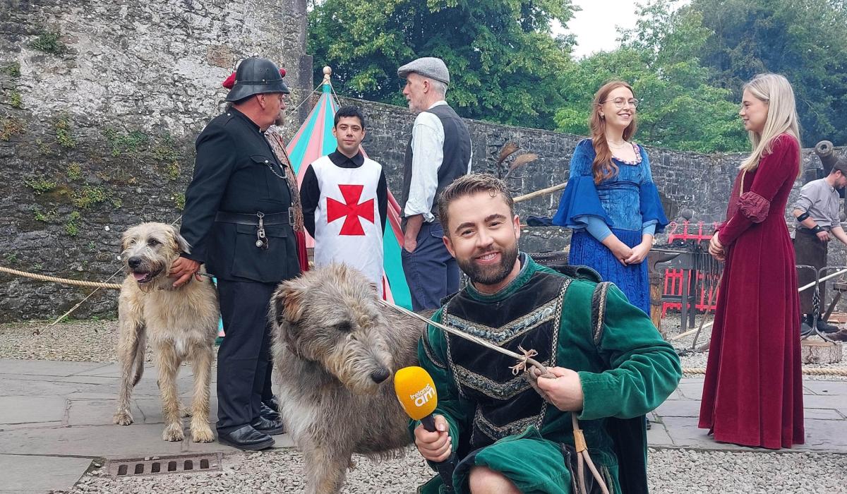 TV weatherman returns to his old stomping ground at Bunratty Castle and ...