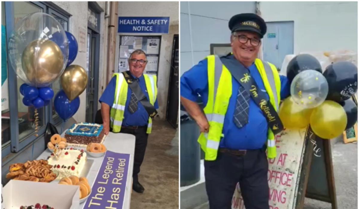 'The legend has retired' - Telfords hosts lovely send off for security ...