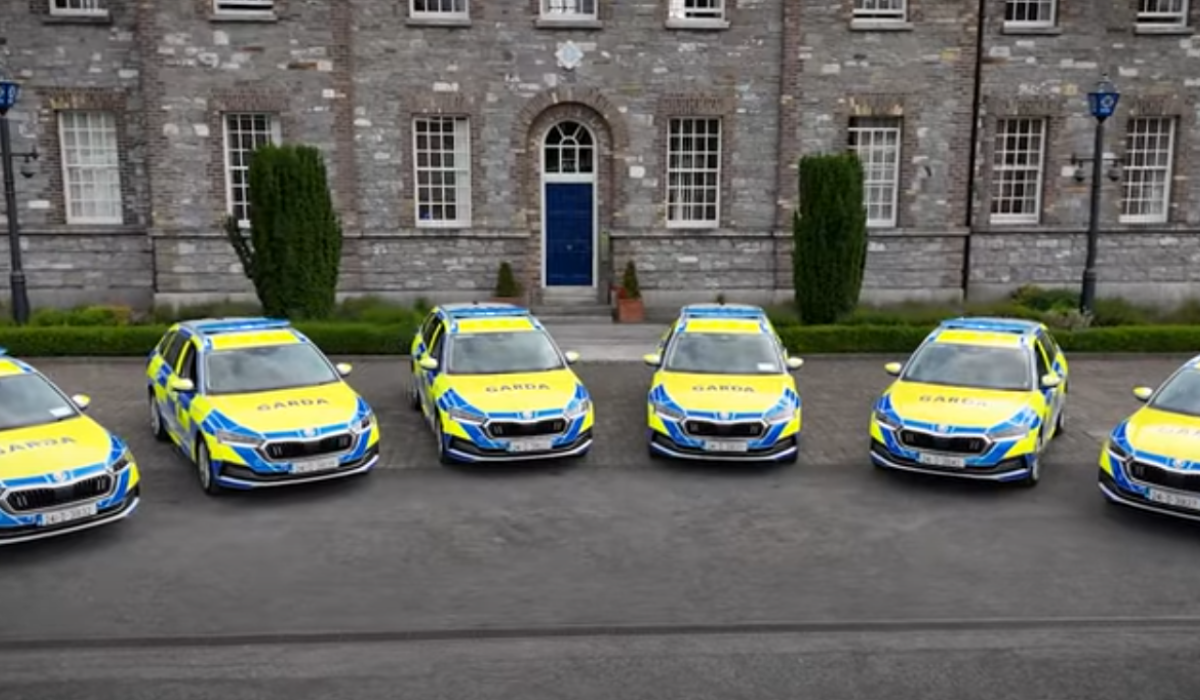 WATCH: Brand new Garda patrol car unveiled for Laois - Ireland Live