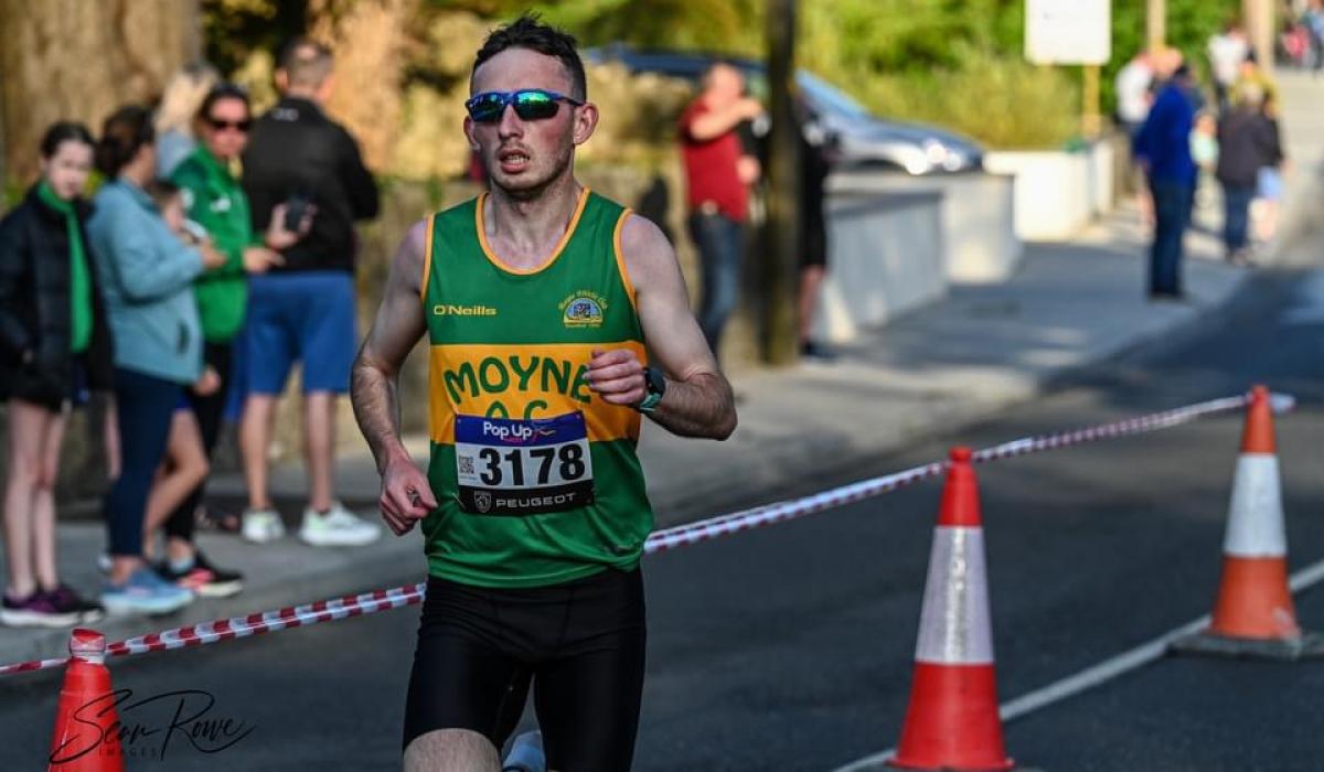 Dylan McLaughlin and Sharon Cantwell fly the flag for Moyne Athletic ...