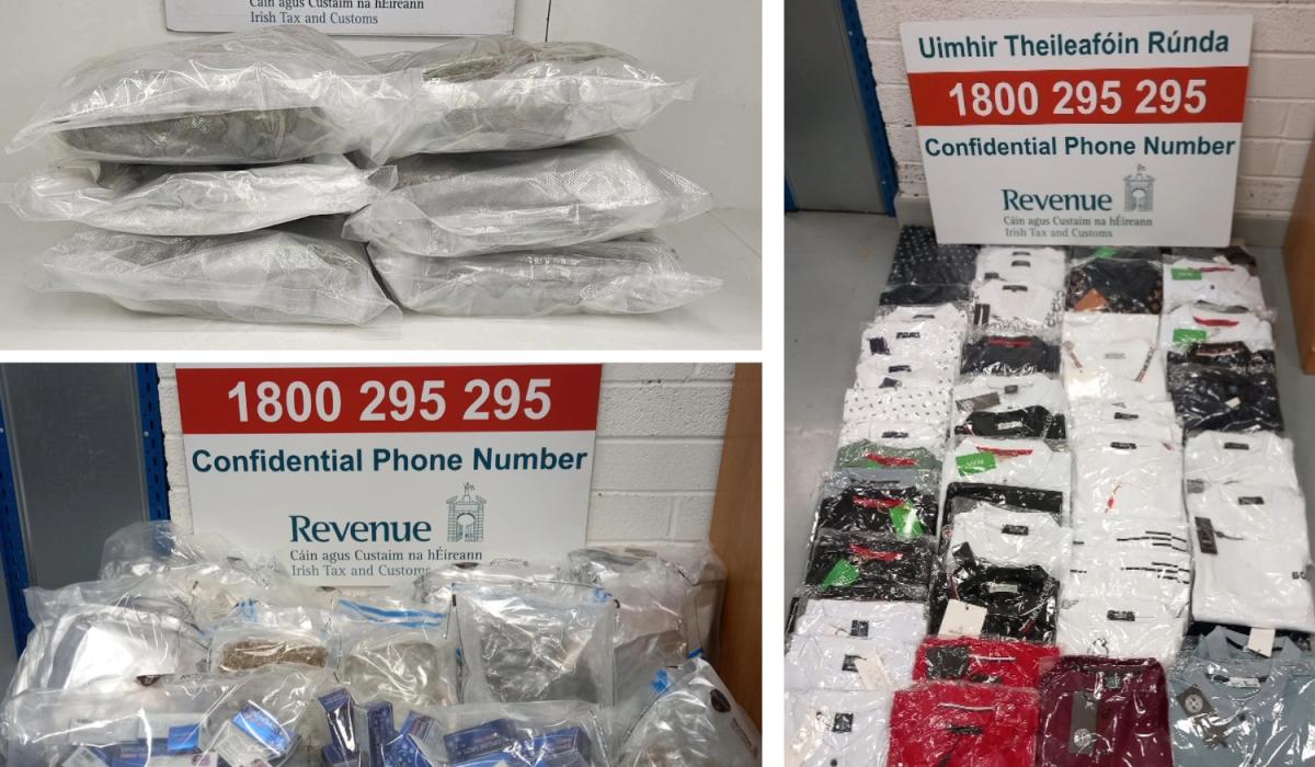 Revenue seize large quantity of drugs and contraband retails goods in ...