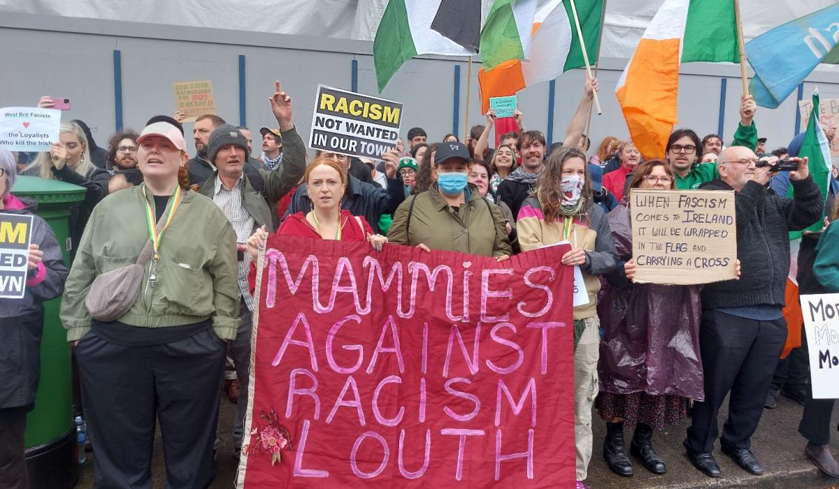 PHOTOS: Protesters take to the streets of Dundalk for a third time ...