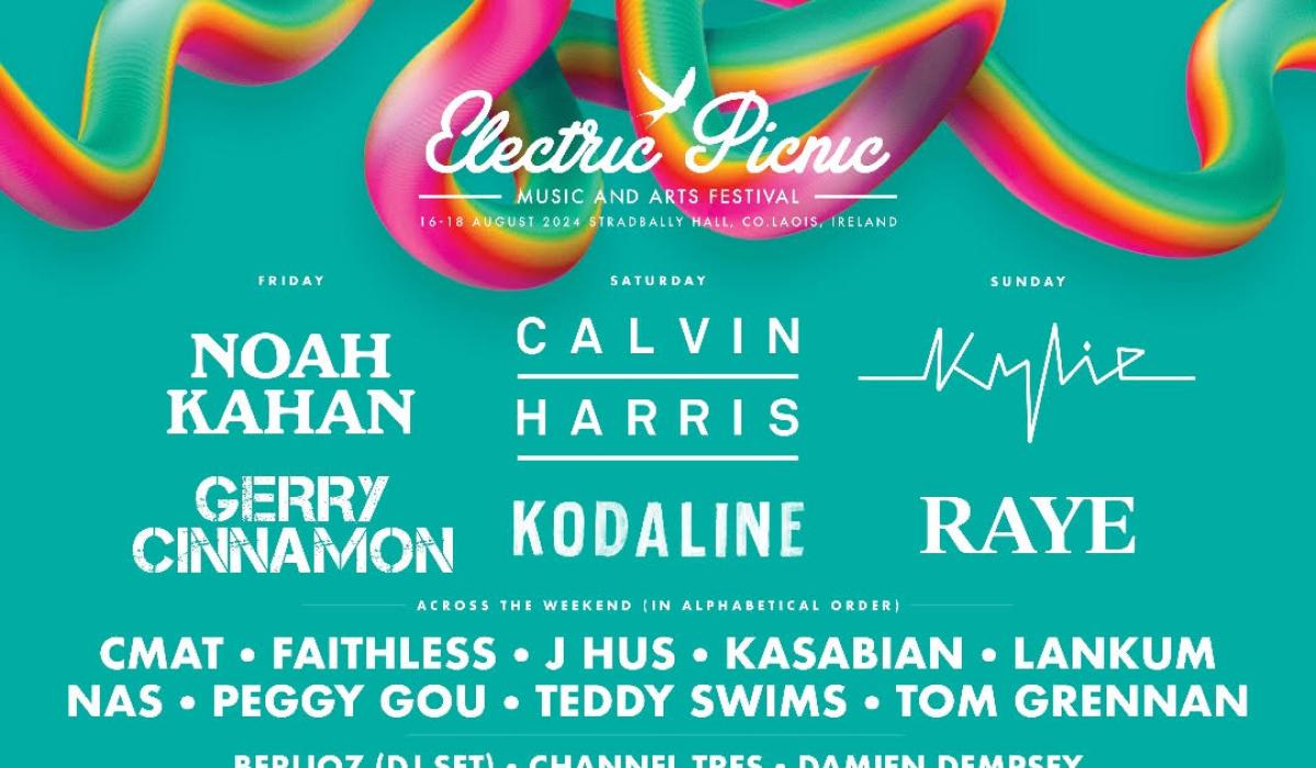 BREAKING: Full Electric Picnic lineup now released - Ireland Live